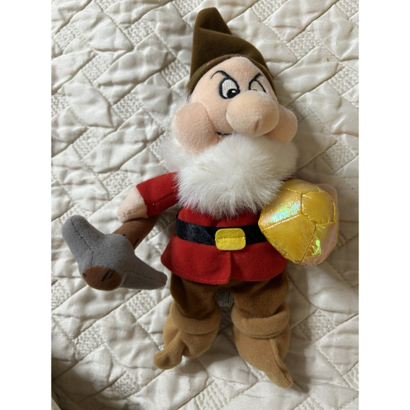 Disney | Toys | Disney Plush Soft Toy Snow White Grumpy Dwarf 8 | Poshmark